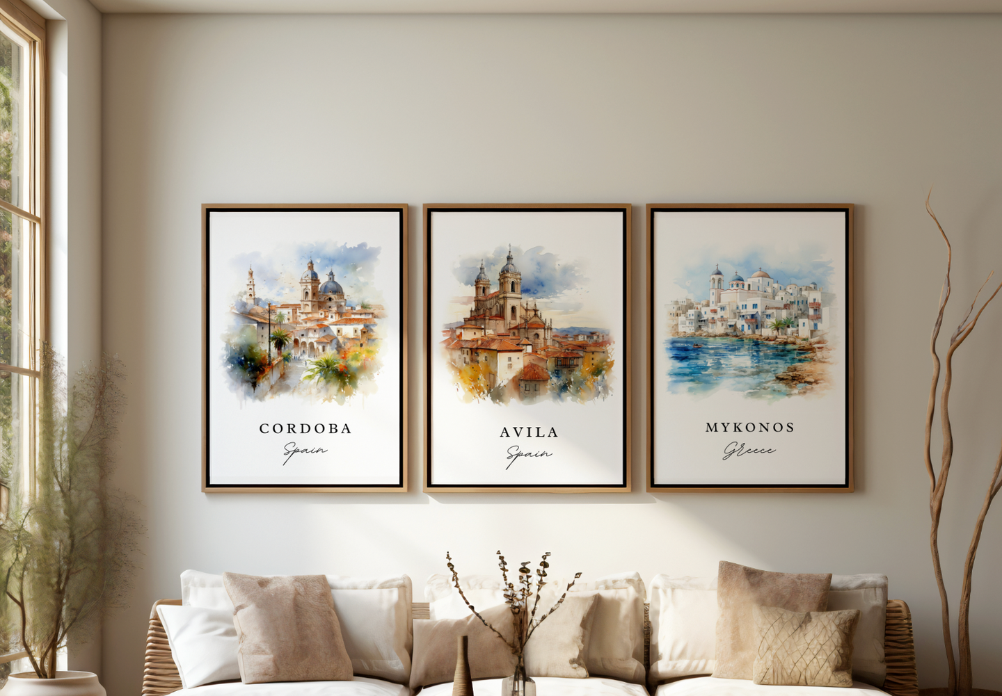 Premium Travel Art - Location-Based Artwork | Traditional Travel Art
